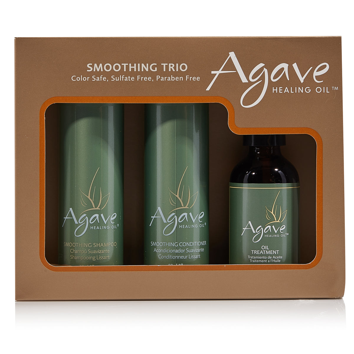 Agave Oil Take-Home Smoothing Haircare Trio Professional Pricing